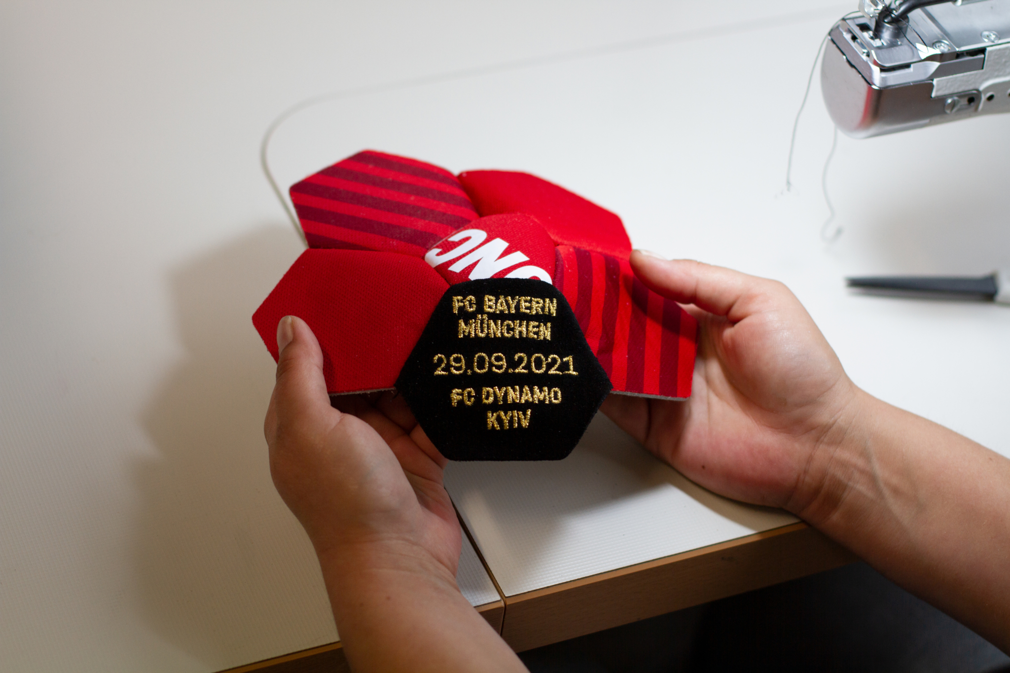 Bayern Munich offers our ethical, upcycled balls - Rebond