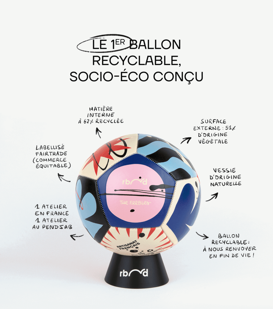 Produire des ballons biosourcés et responsables - Rebond